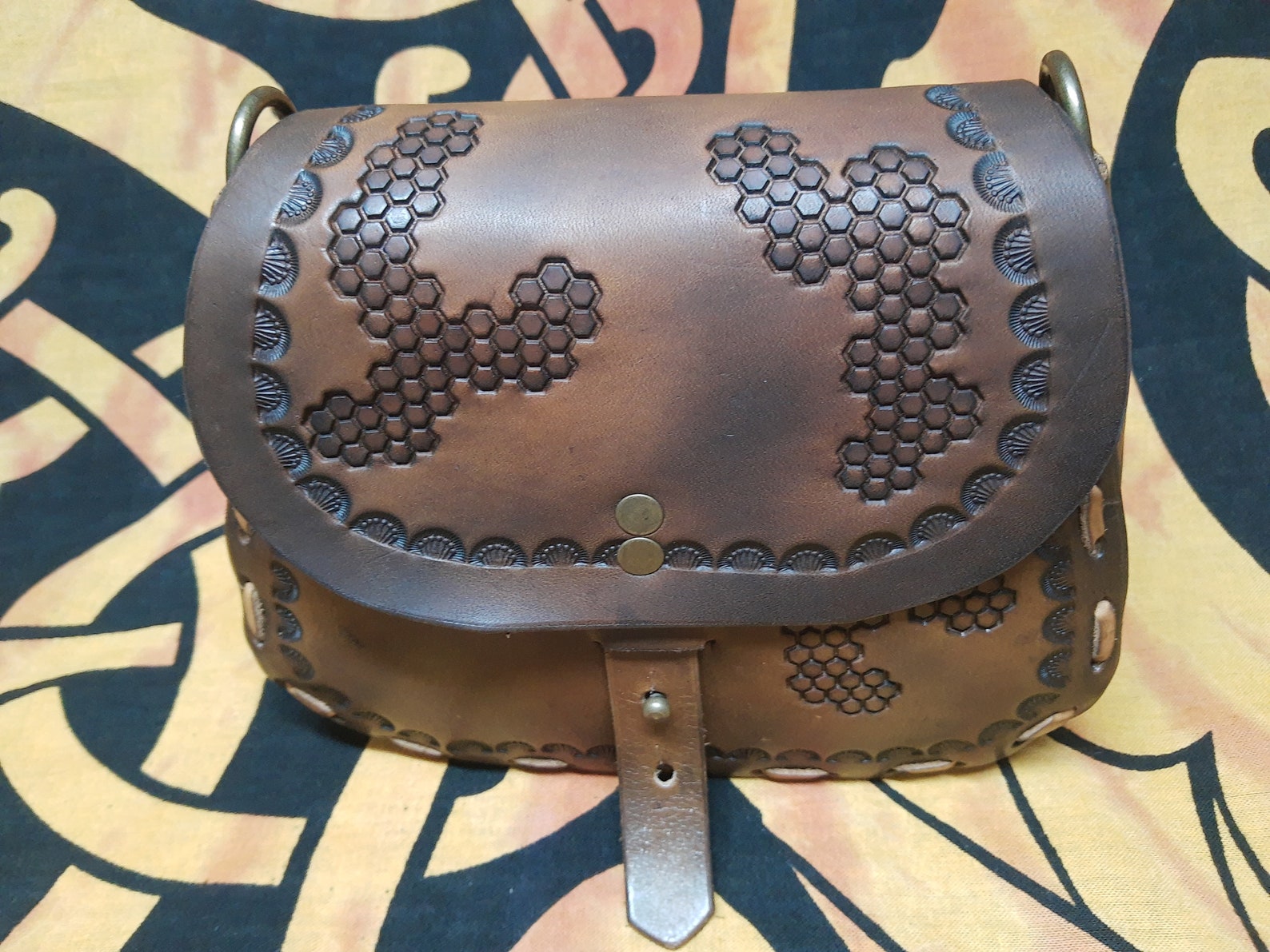 Digital Leather Belt Pouch PATTERN - Viking Set - Etsy