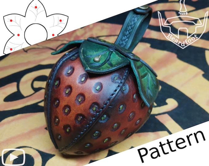 Small Acorn Leather Bag - Etsy