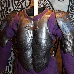 Digital Leather Chest Armor PATTERN - Necromancer Set - Etsy