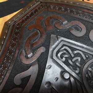 Digital LARP Small Leather Shield PATTERN - Viking Set - Etsy