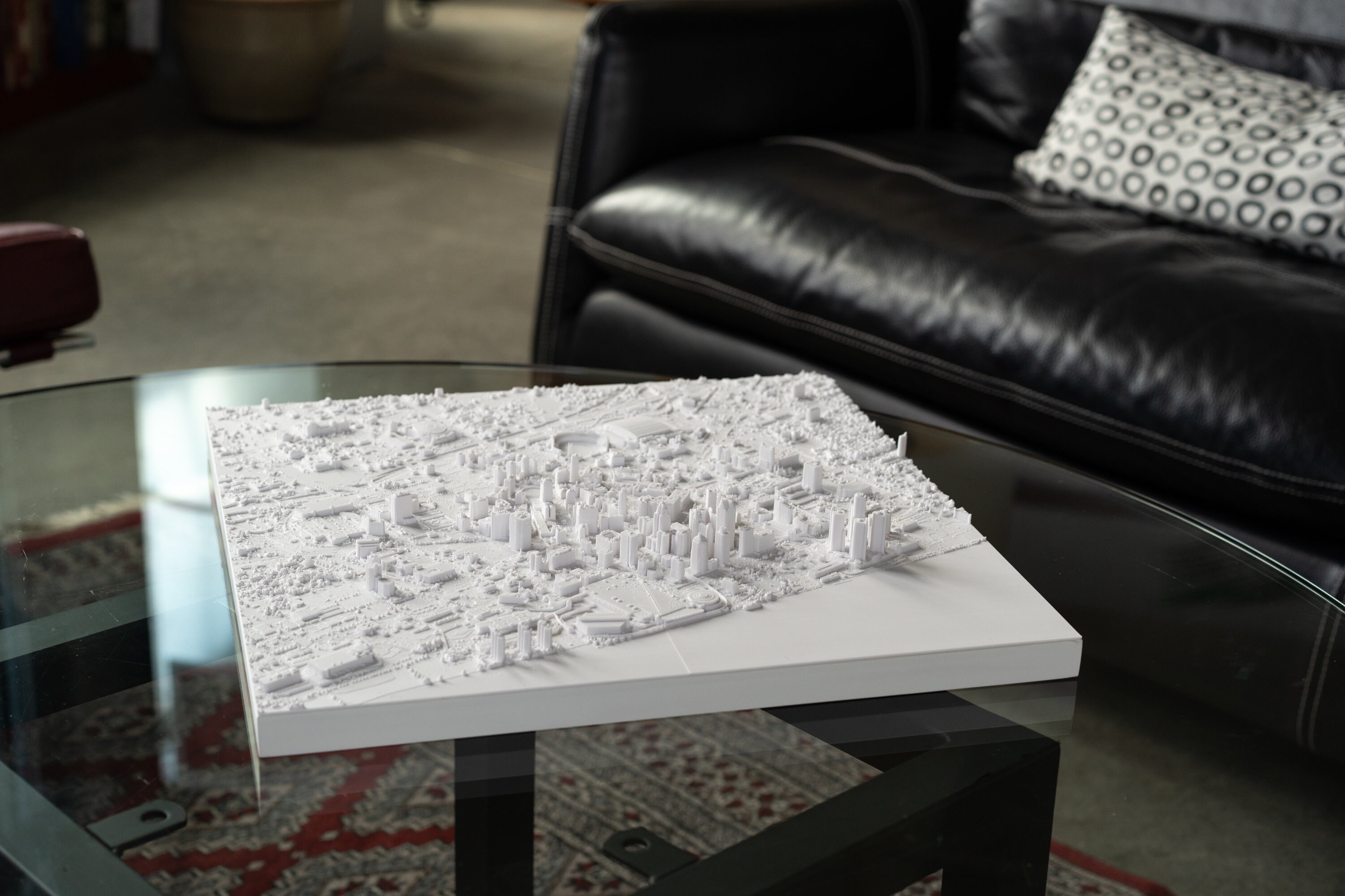 Detroit | 3D Printed City, 16"/41cm - Etsy