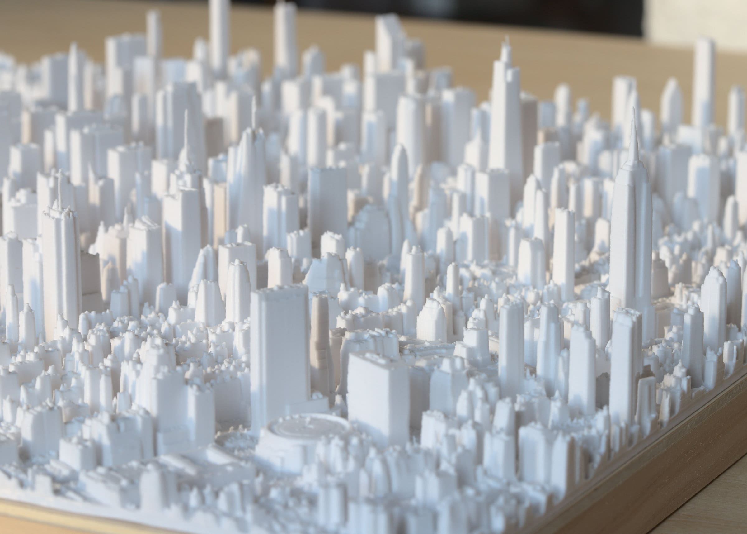 Midtown Manhattan | 3D Printed City, 16"/41cm - Etsy
