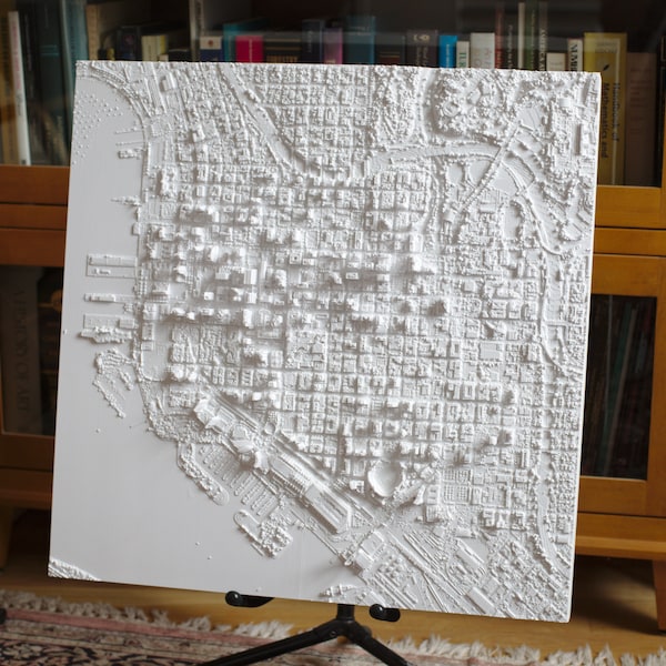 3d Map San Diego - Etsy