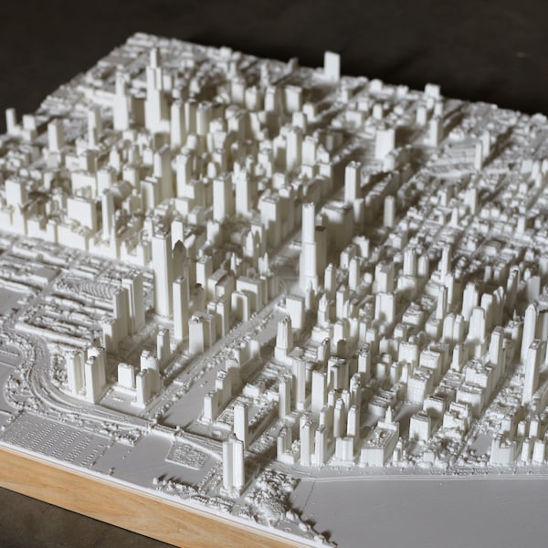 Chicago 3d Printed City - Etsy
