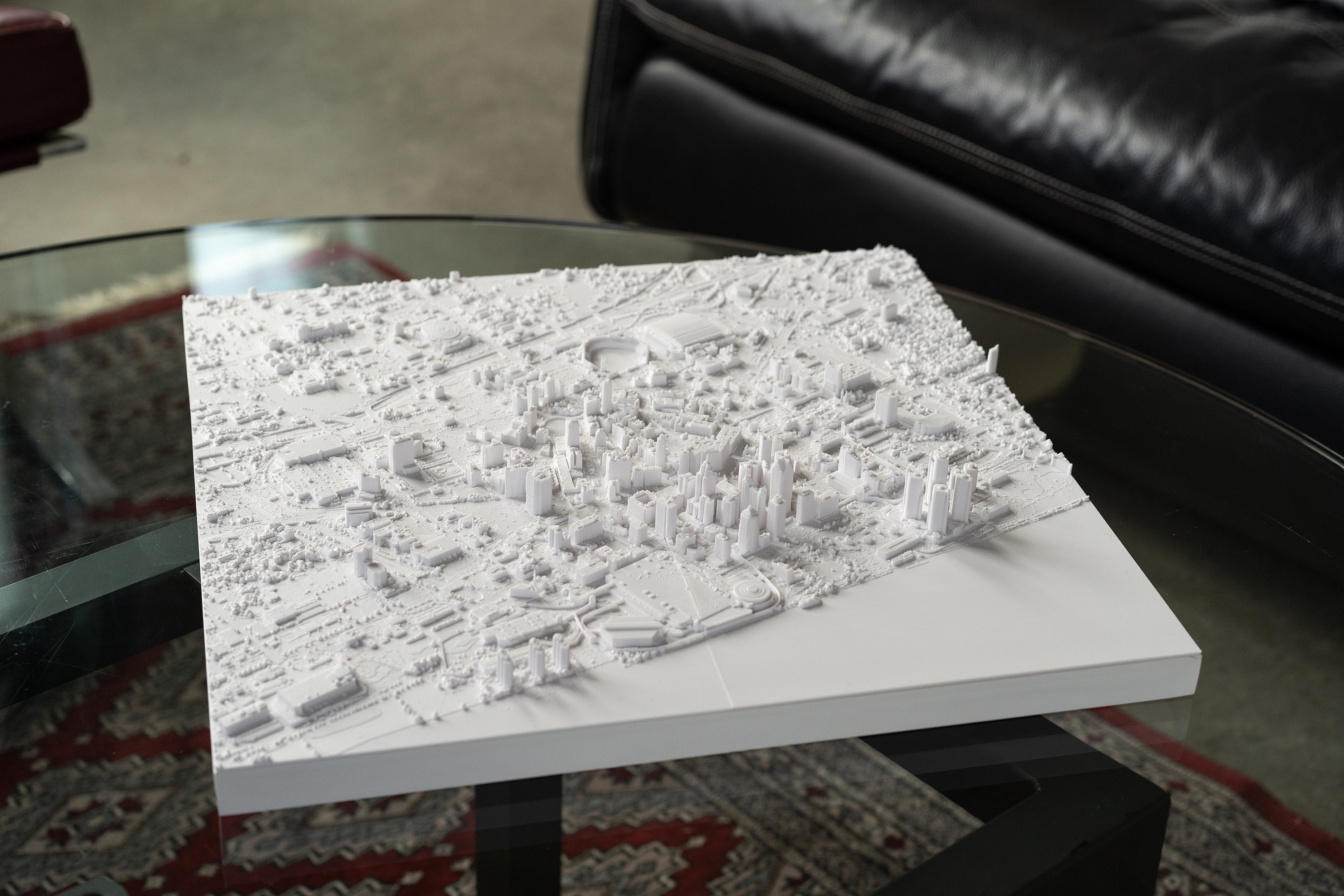 Detroit | 3D Printed City, 16"/41cm - Etsy