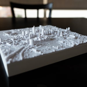Cleveland 3D Printed City 8/20cm - Etsy
