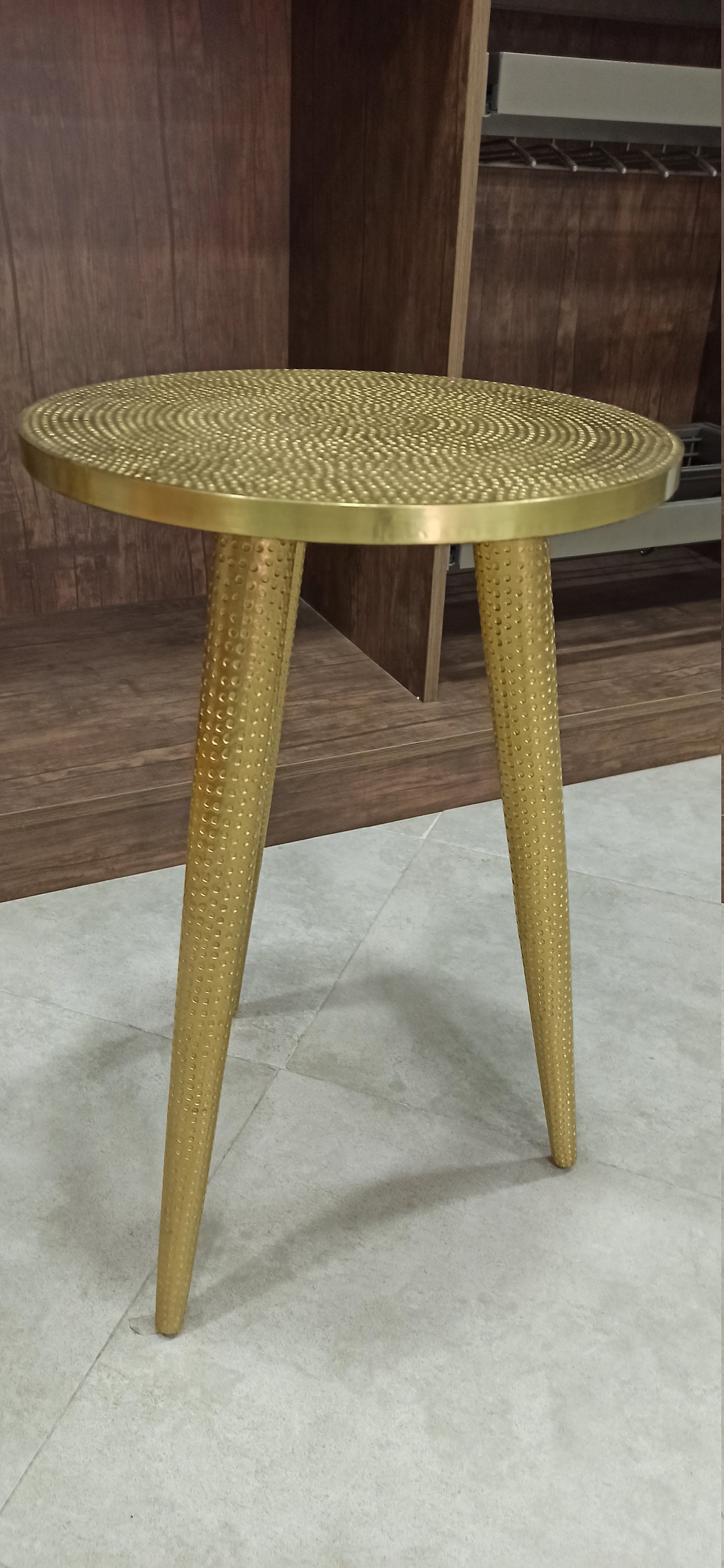 Moroccan Brass Side Table | Etsy