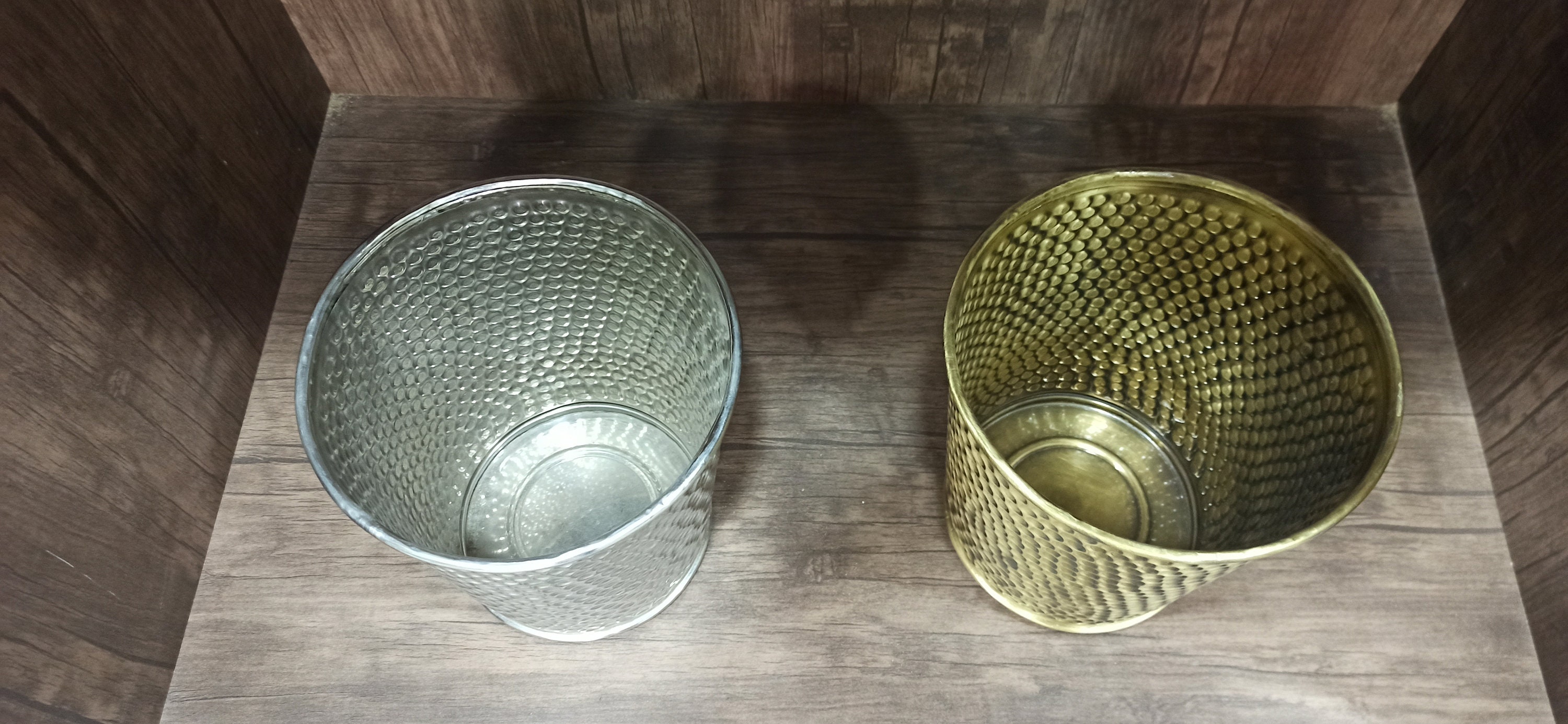 Bathroom Trash Canbrass Waste Bin Moroccan Handmade Brass - Etsy
