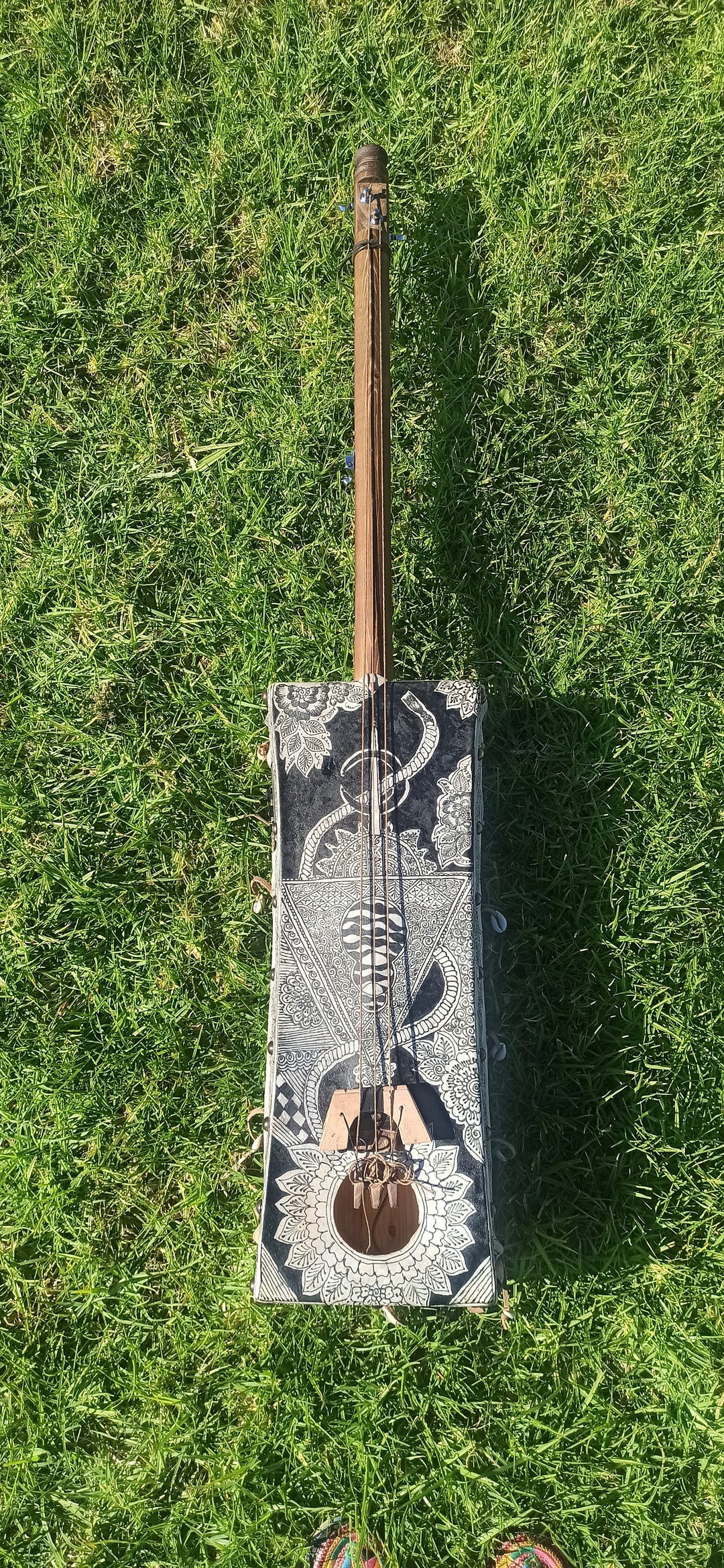 Moroccan Gnawa Instruments,handmade Guembri With Personalized Bag and ...