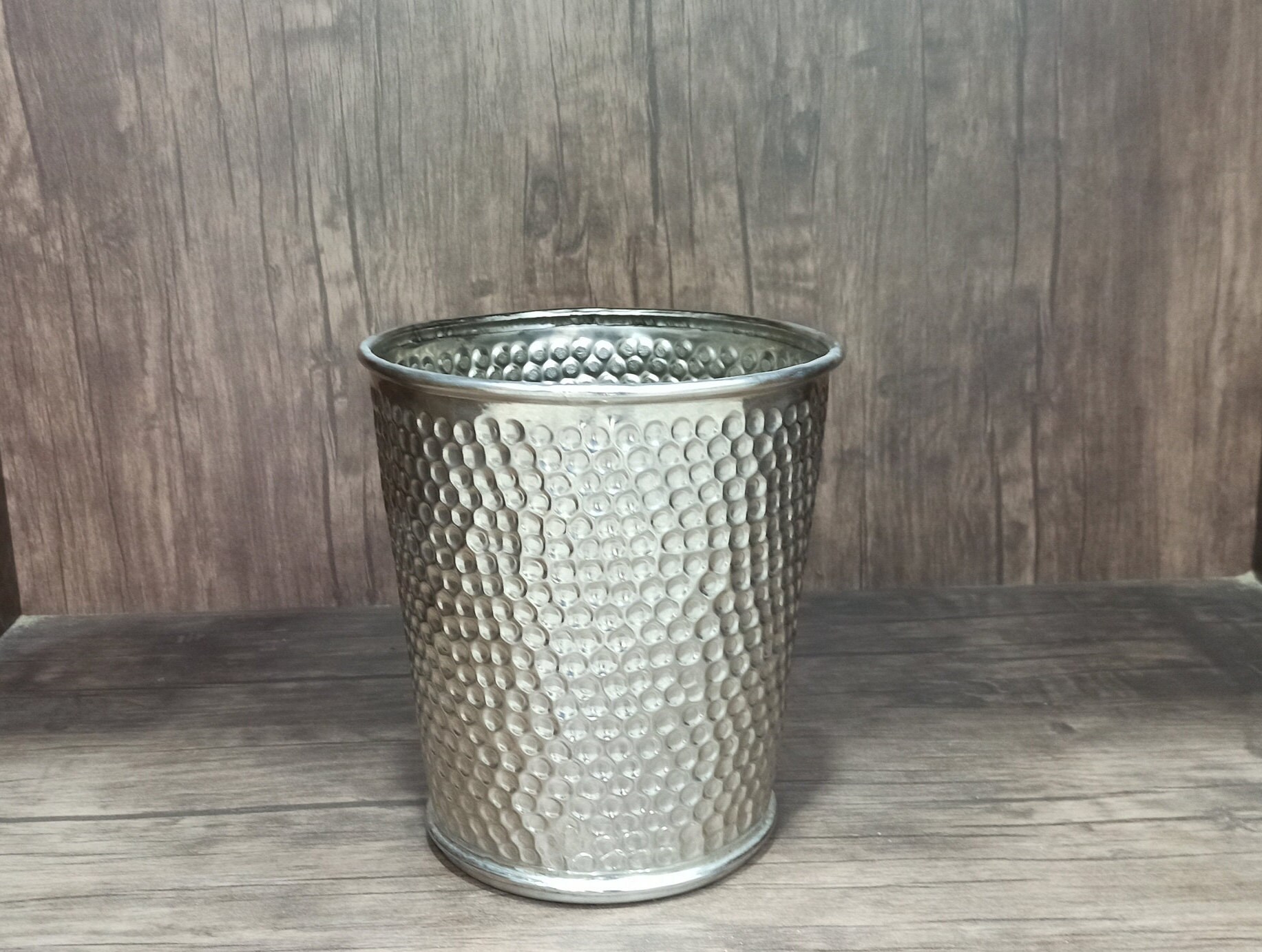 Bathroom Trash Canbrass Waste Bin Moroccan Handmade Brass - Etsy