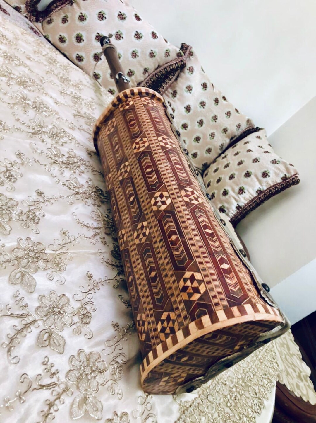 Moroccan Gnawa Instruments,handmade Guembri With Personalized Bag and ...