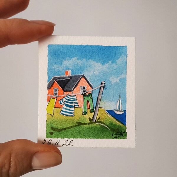 Tiny House Art - Etsy