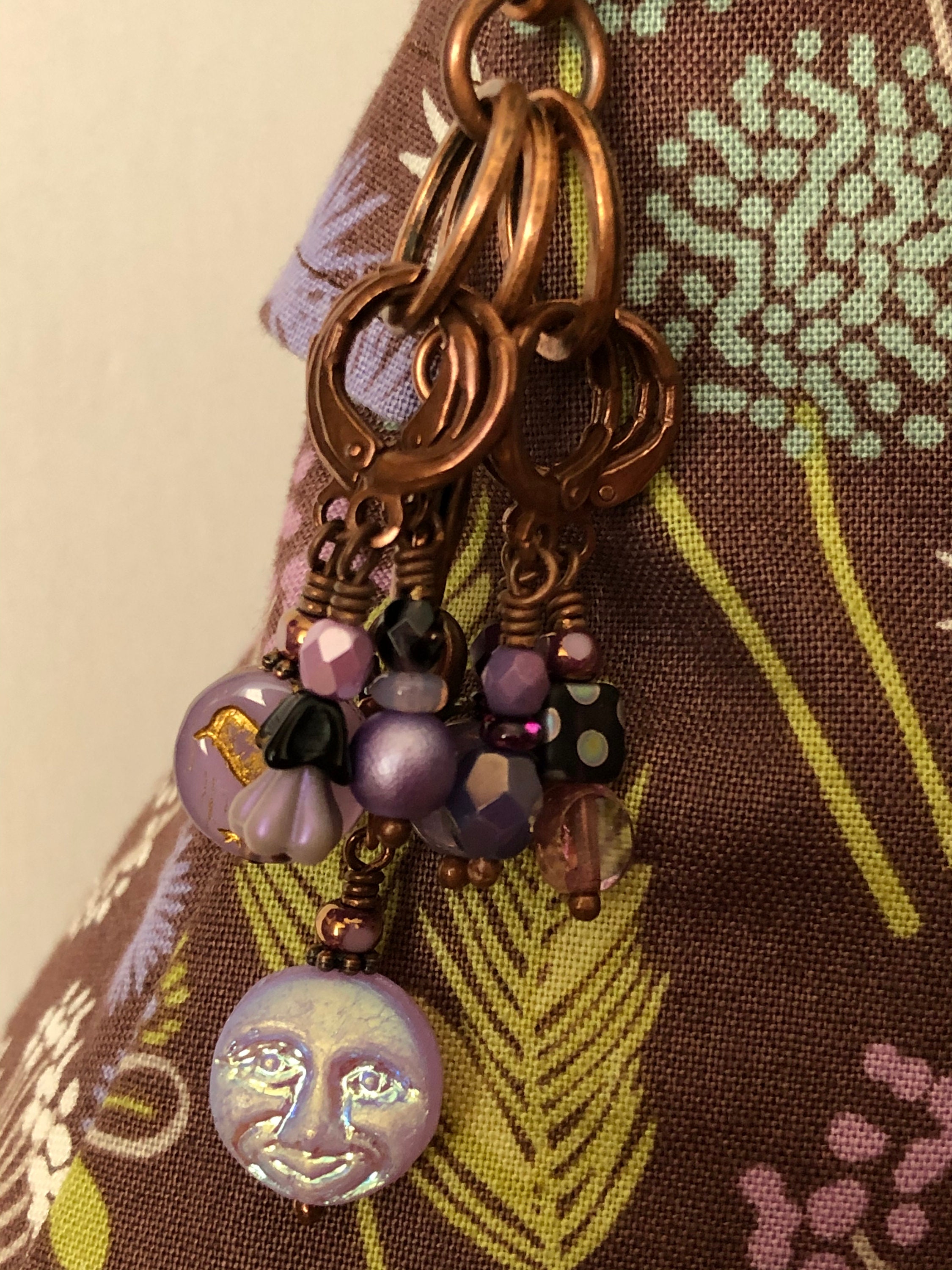 Tether a Stitch Marker and Charm Holder - Etsy