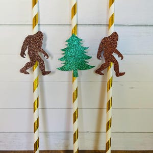 Bigfoot and Tree Garland: Sasquatch Party Decorations - Etsy