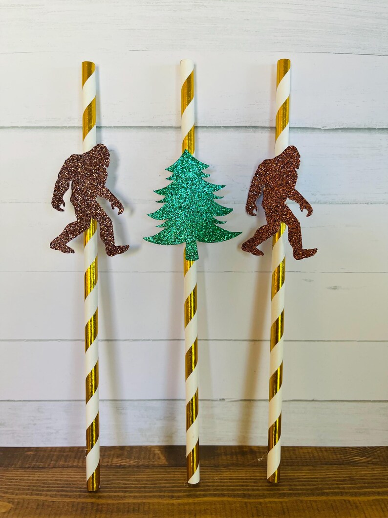 Bigfoot and Tree Garland: Sasquatch Party Decorations - Etsy