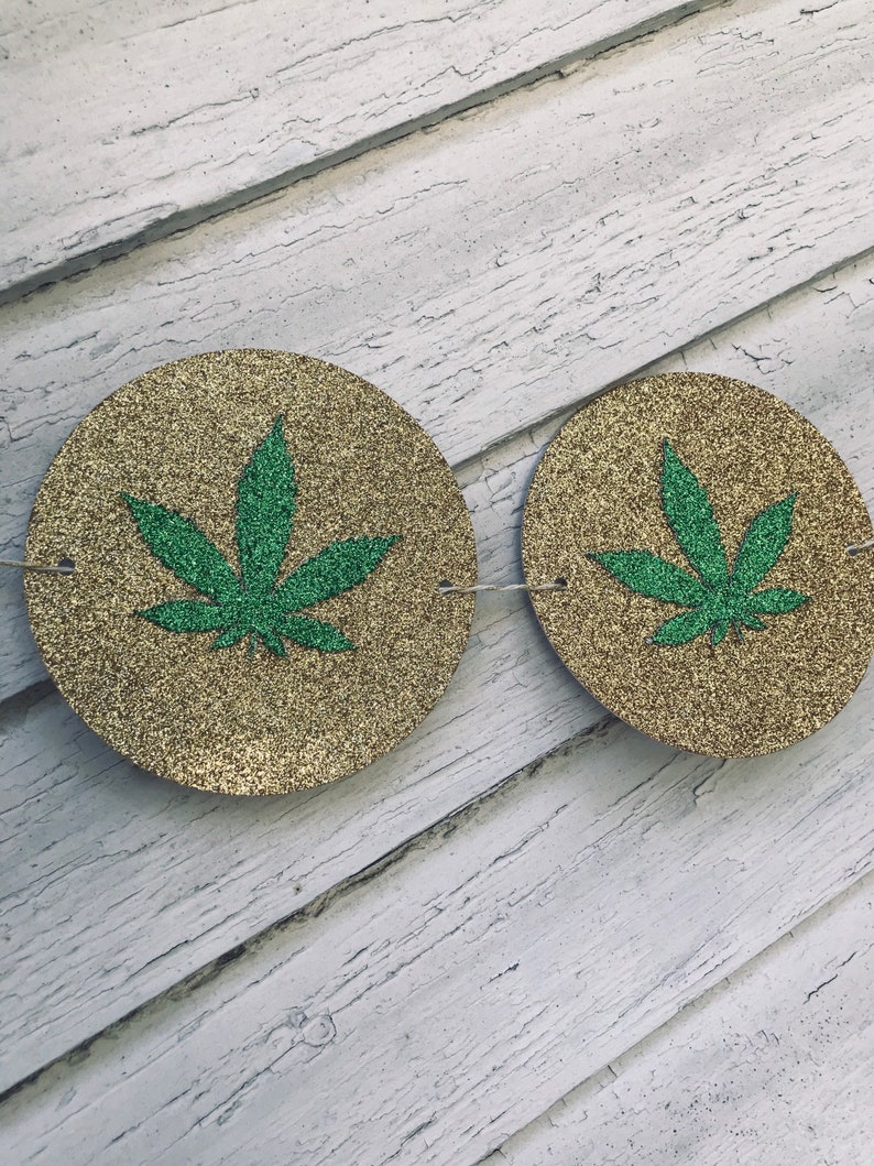 Marijuana Banner 420 Decorations Bachelorette Party | Etsy