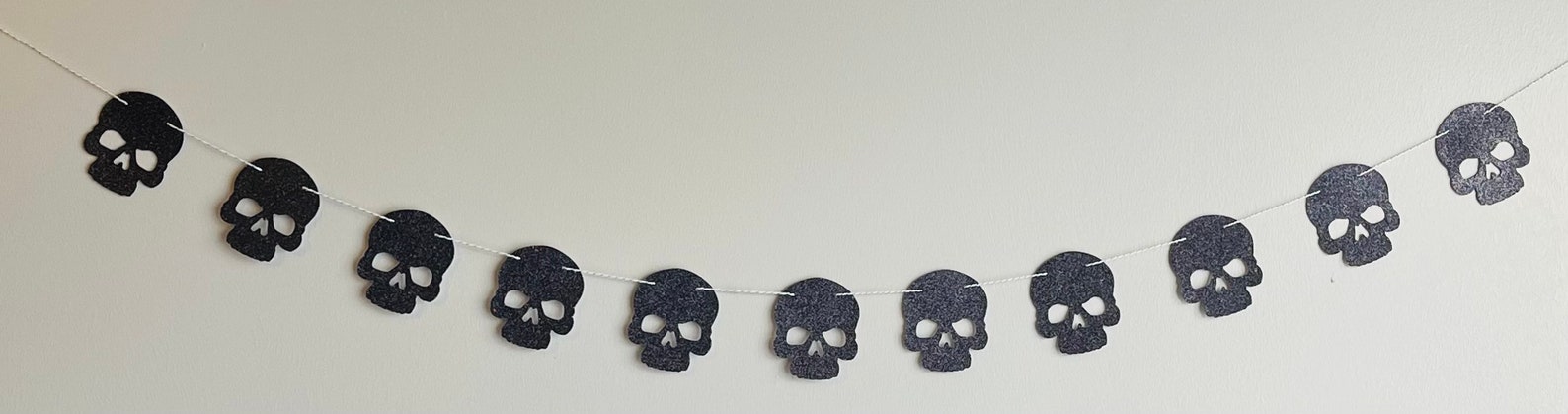 Skull Confetti Halloween Decorations Skeleton Scary Decor - Etsy