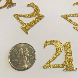 21 Confetti, 21st Birthday Decorations, Table Decor, Confetti, Glitter ...