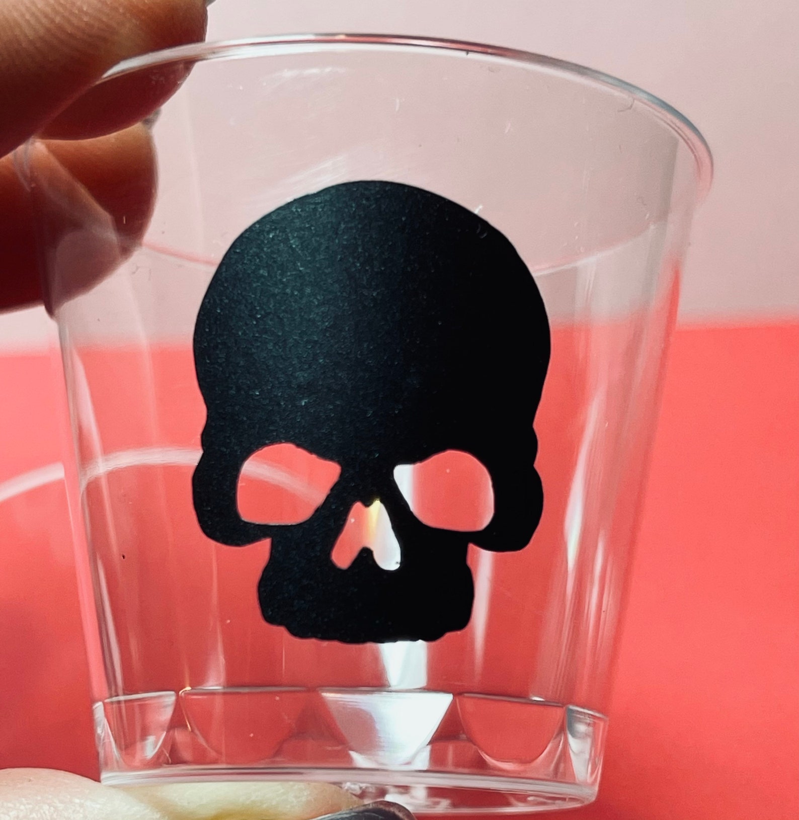 Skull Confetti Halloween Decorations Skeleton Scary Decor - Etsy