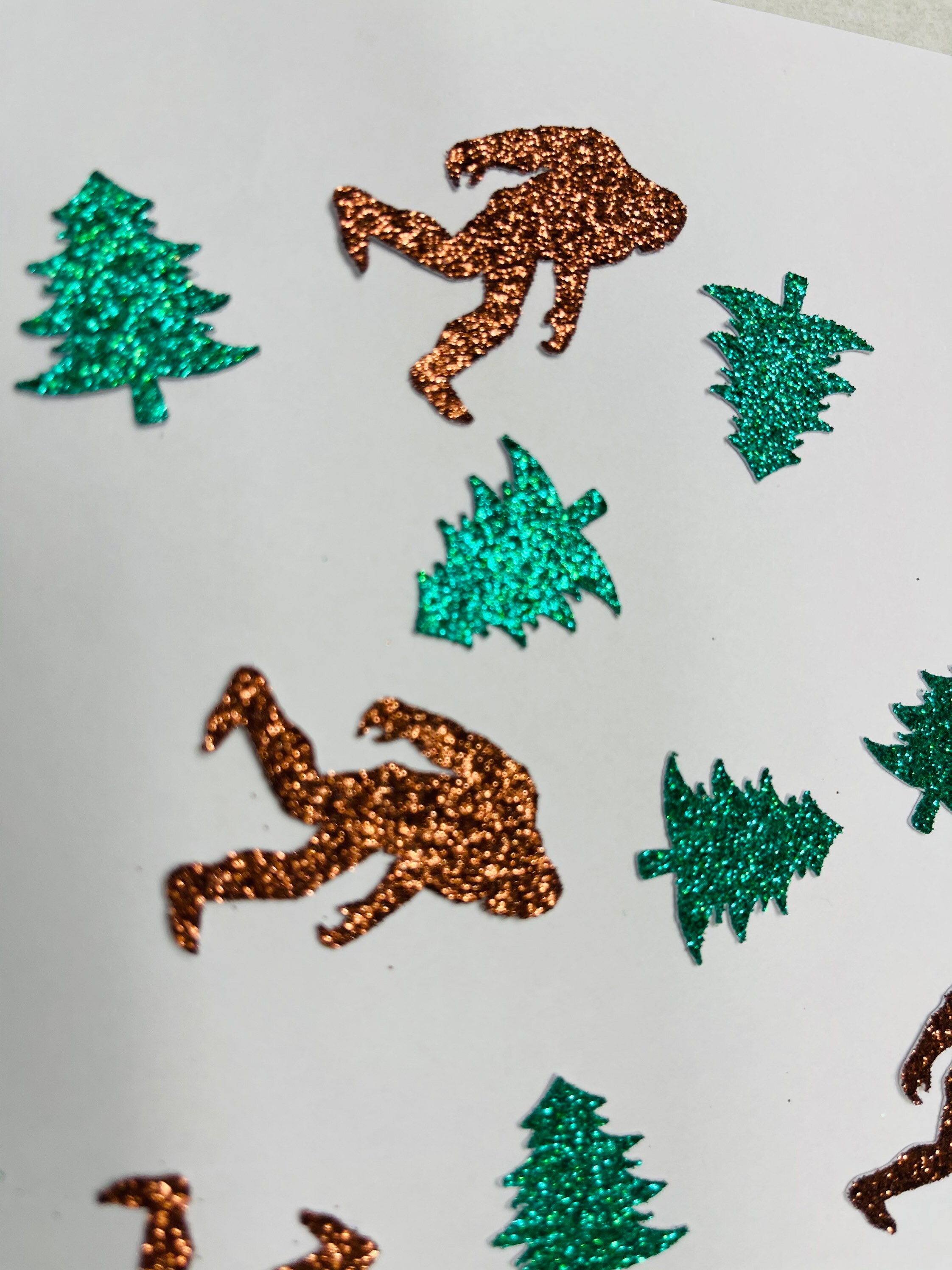 Bigfoot and Tree Garland Sasquatch Party Decorations Yetti - Etsy