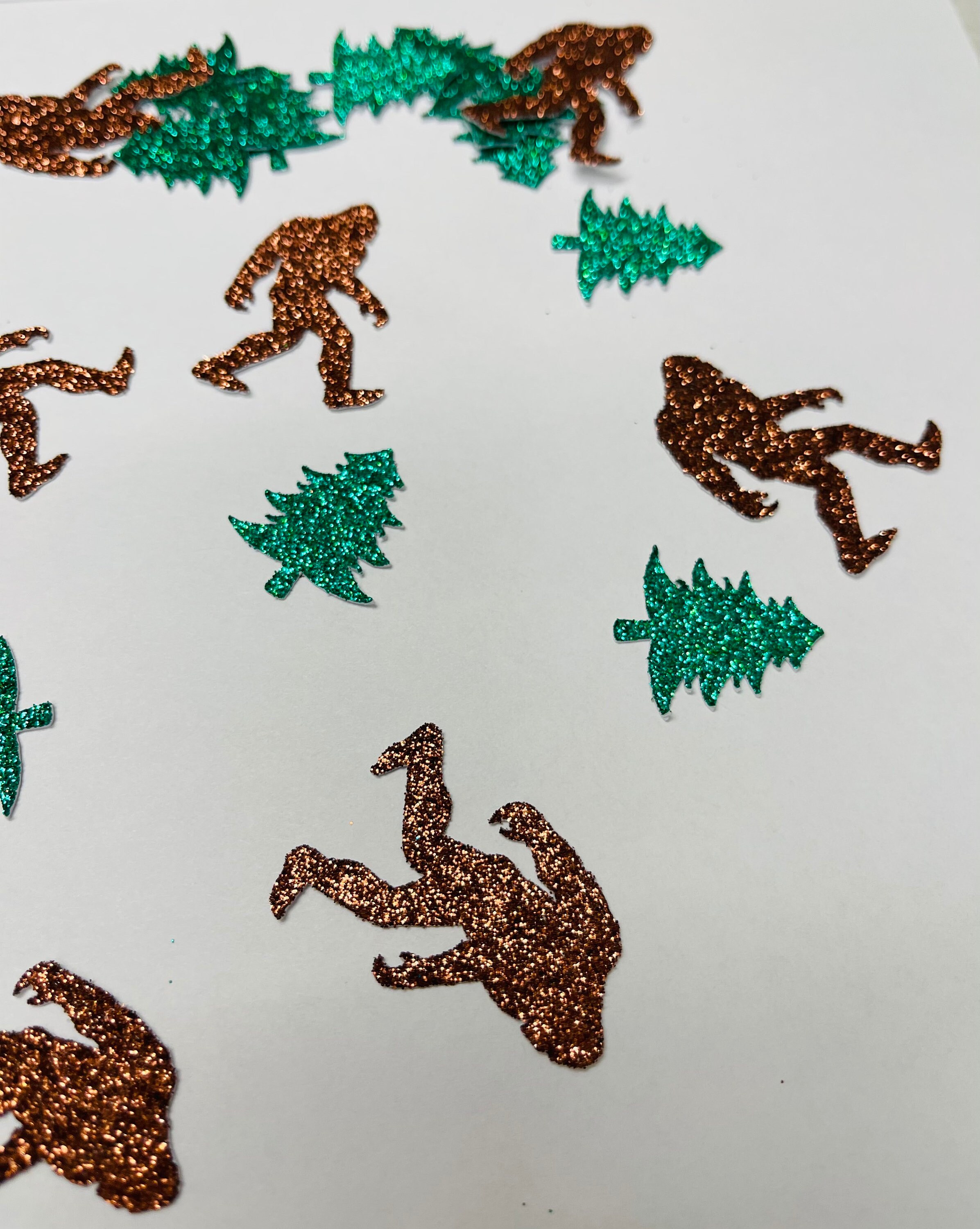 Bigfoot and Tree Garland Sasquatch Party Decorations Yetti - Etsy