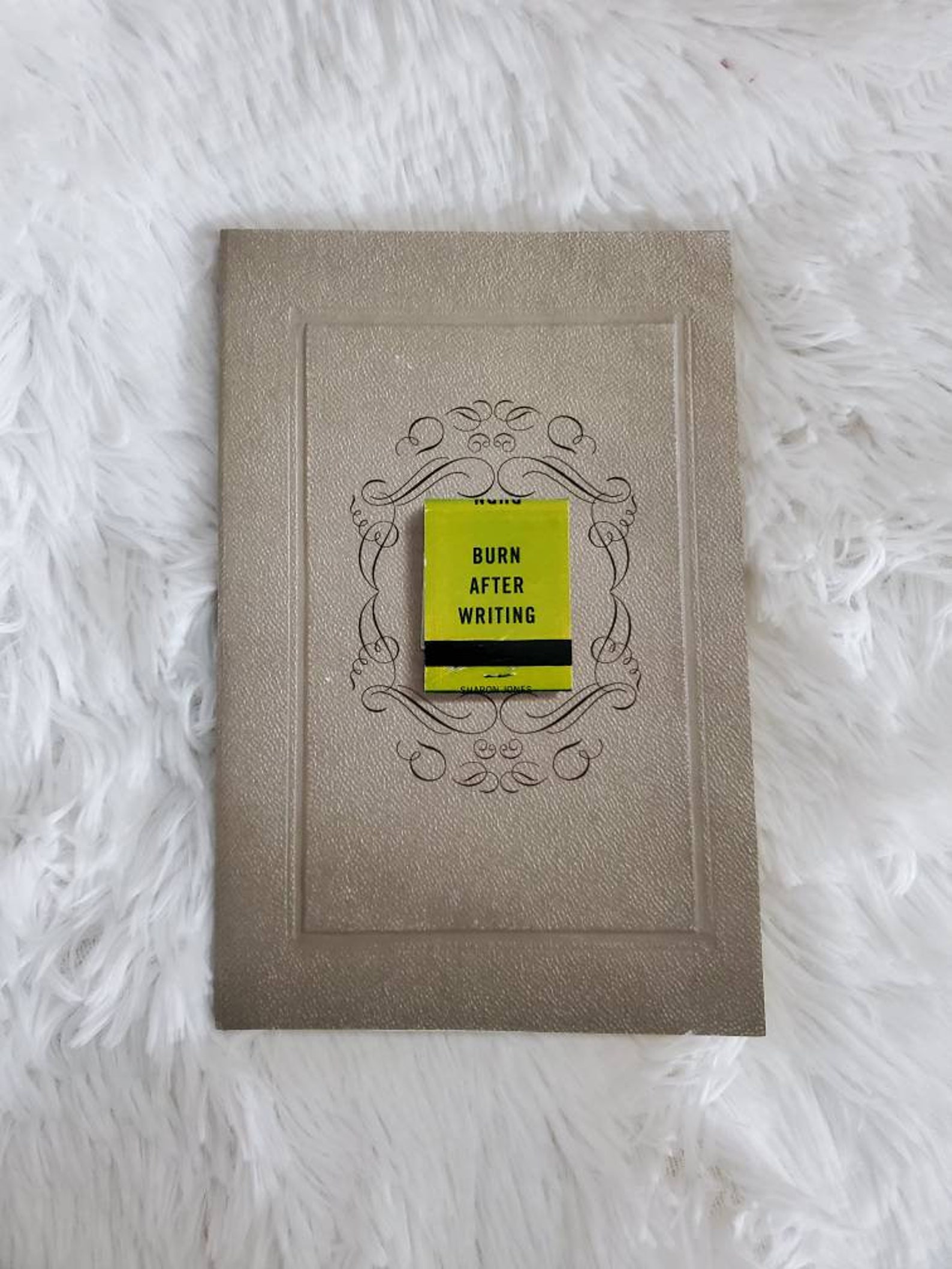 Burn Book Burn after writing-journal book | Etsy