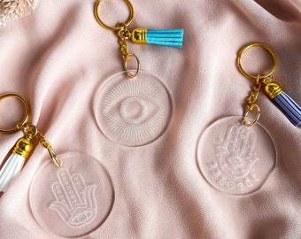 Evil Eye Keychain - Etsy
