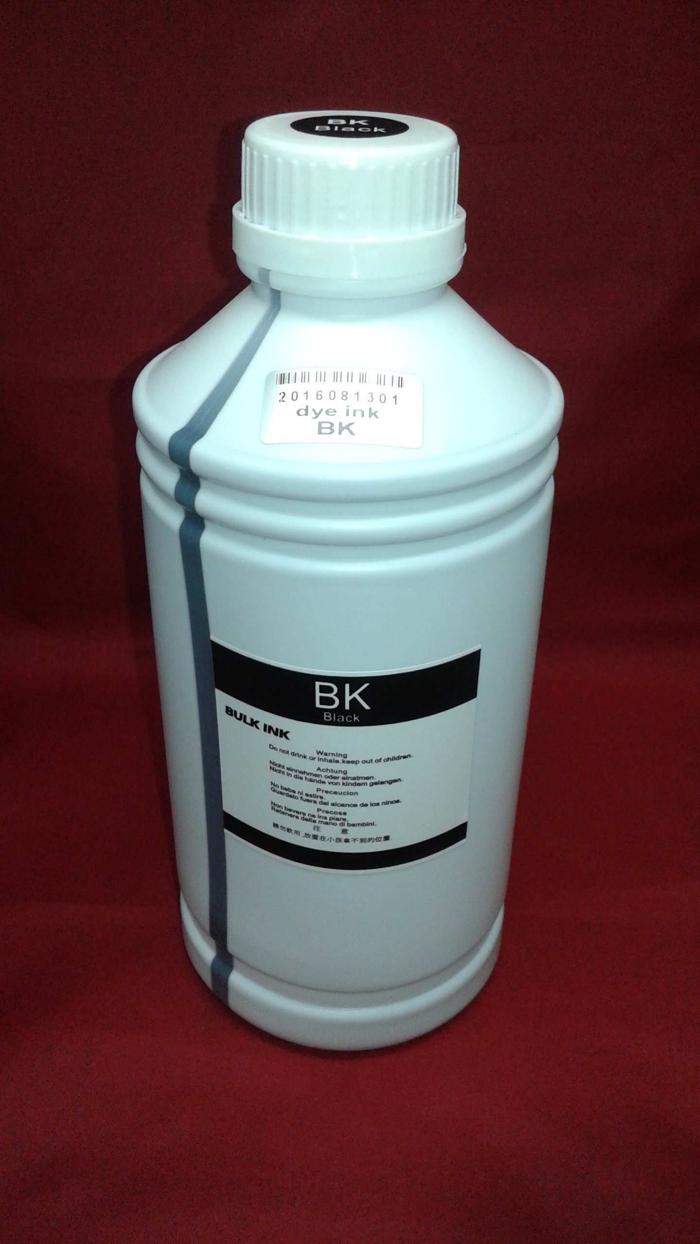 Refill Premiun Black Dye Ink for Use in HP Brother Epson Printers ...