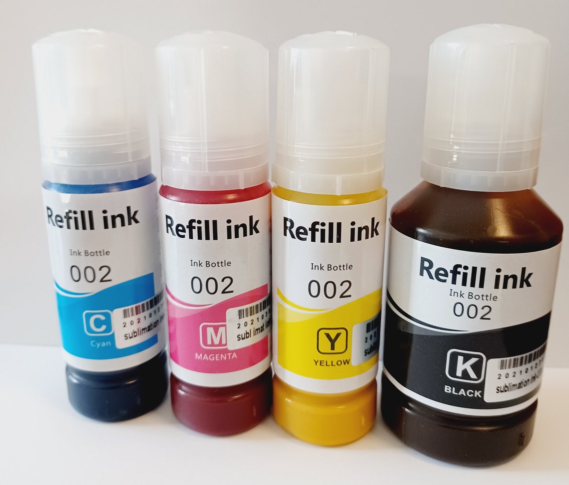 Refill Sublimation Ink for Use in Printers Ecotank Compatible - Etsy