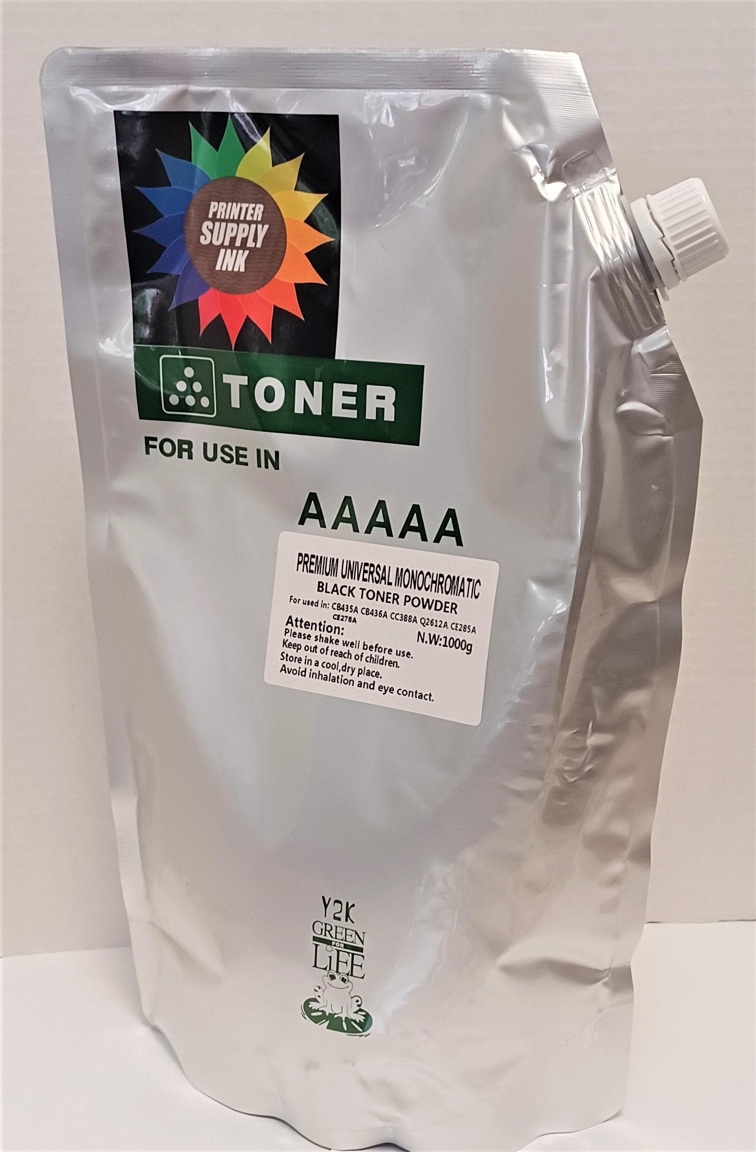 Bulk Powder Toner Refill Laserjet for UNIVERSAL HP Canon 1kg 1,000g See ...