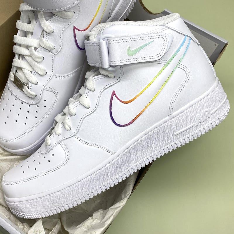 Nike Air Force 1 Mid - Etsy