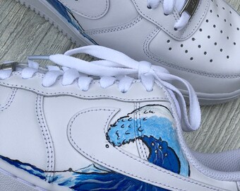Dimes Custom Hand Painted Nike Air Force Shoes