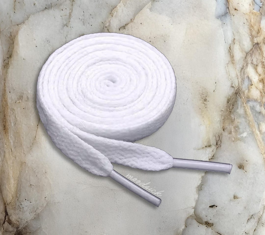 Nike Air Force 1 White Shoelaces, Custom AF1, Tags, Badges, Lace Tags ...