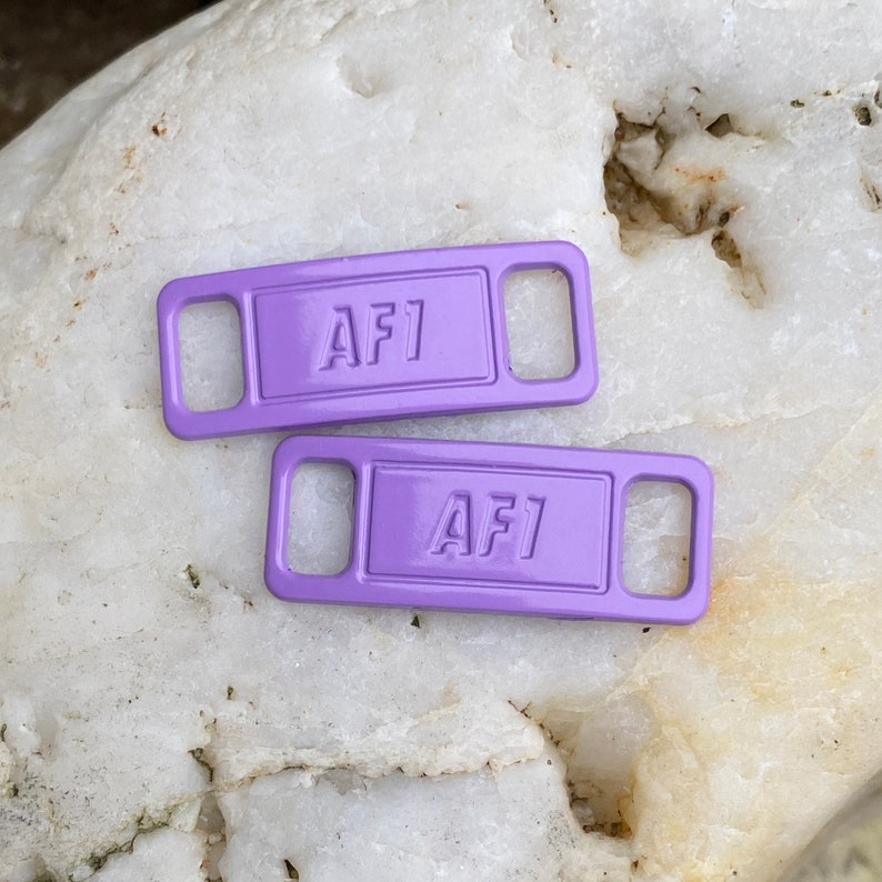 Nike Custom AF1 Air Force 1 Shoelace Tags Badges Lace Tags - Etsy