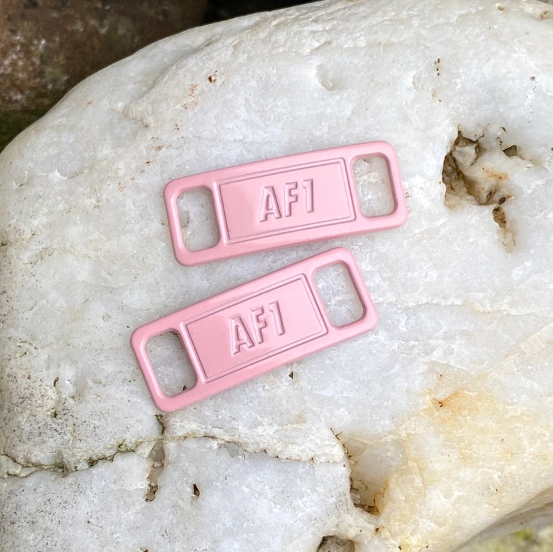 Nike Custom AF1 Air Force 1 Shoelace Tags Badges Lace Tags - Etsy