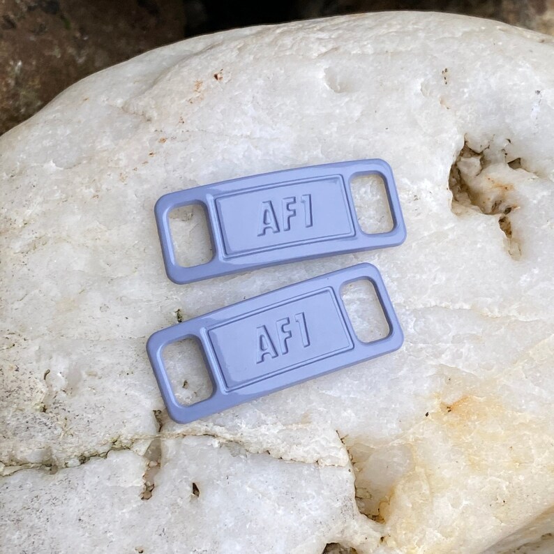 Nike Custom AF1 Air Force 1 Shoelace Tags Badges Lace Tags - Etsy