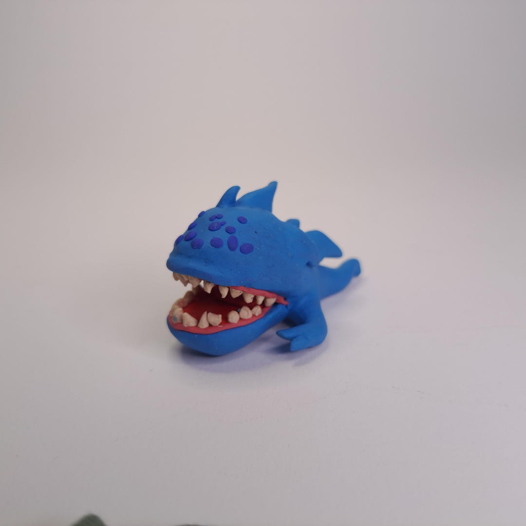 Jaw Worm Slay the Spire Clay Figure Shelf Decoration - Etsy