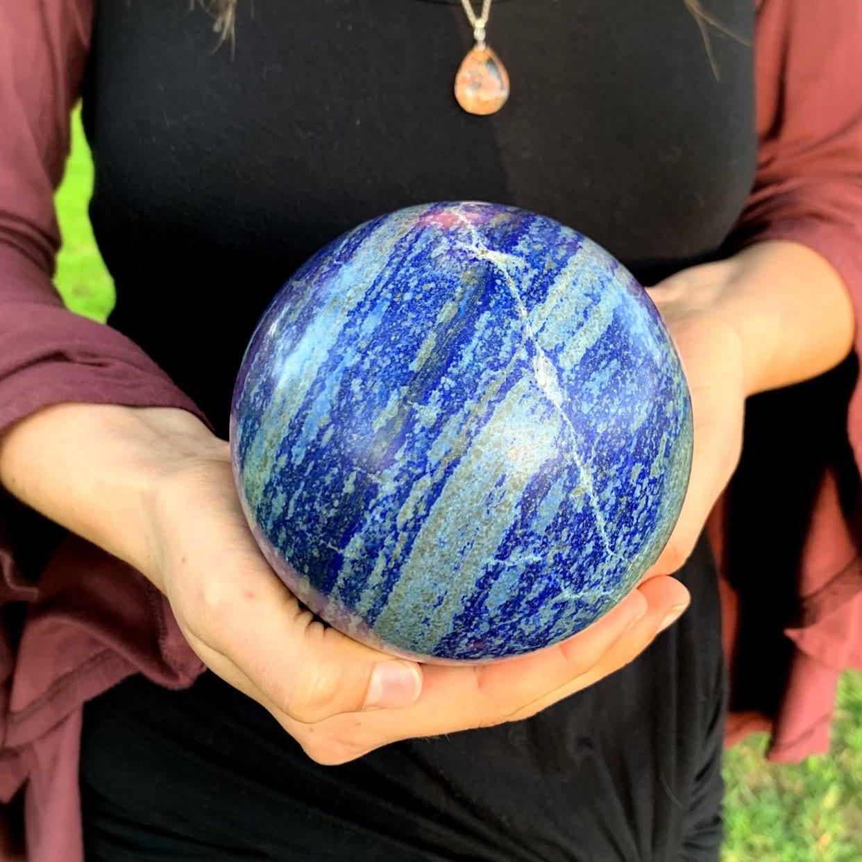 4lb Lapis Lazuli Sphere, Large Lapis Lazuli Sphere, Large Lapis Lazuli ...