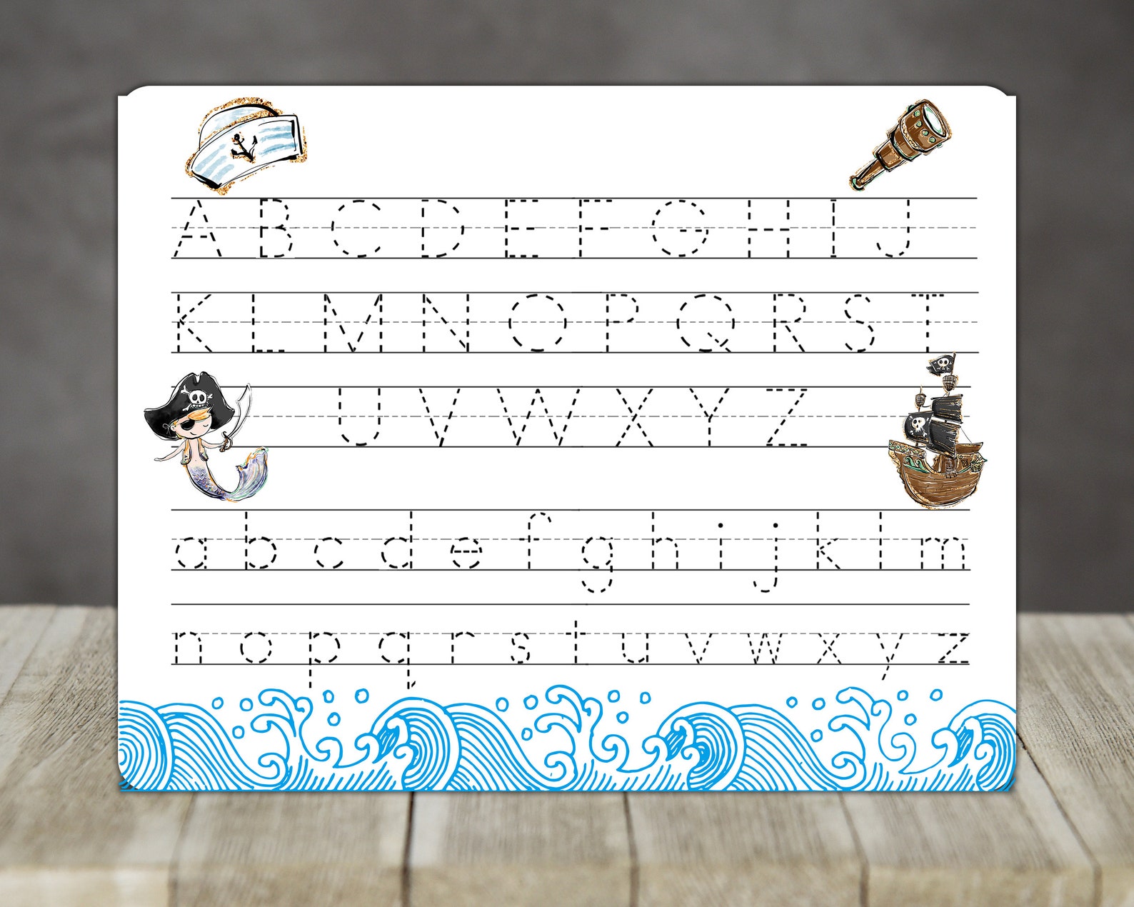 Hardboard Sublimation 8x10 Pirate Letter Writing Board - Etsy