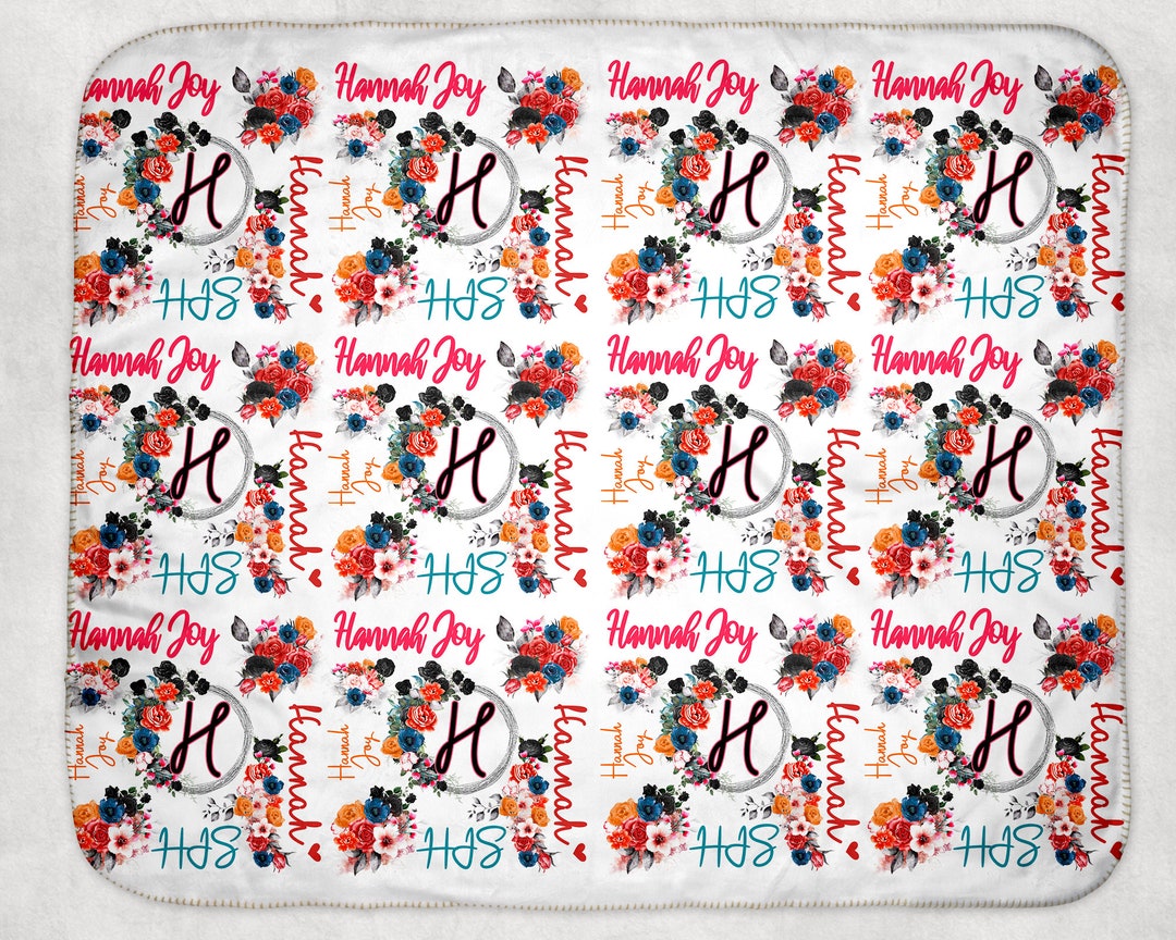 Baby Blanket Sublimation Template PNG and Photoshop Smart Objects With ...