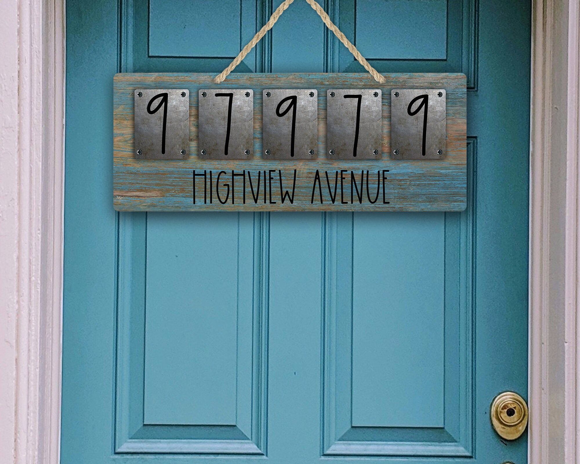 Rectangle Door Hanger Address Board Bundle 2 boards and blank - Etsy 日本