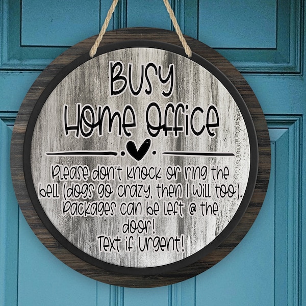 Busy Office Sign - Etsy