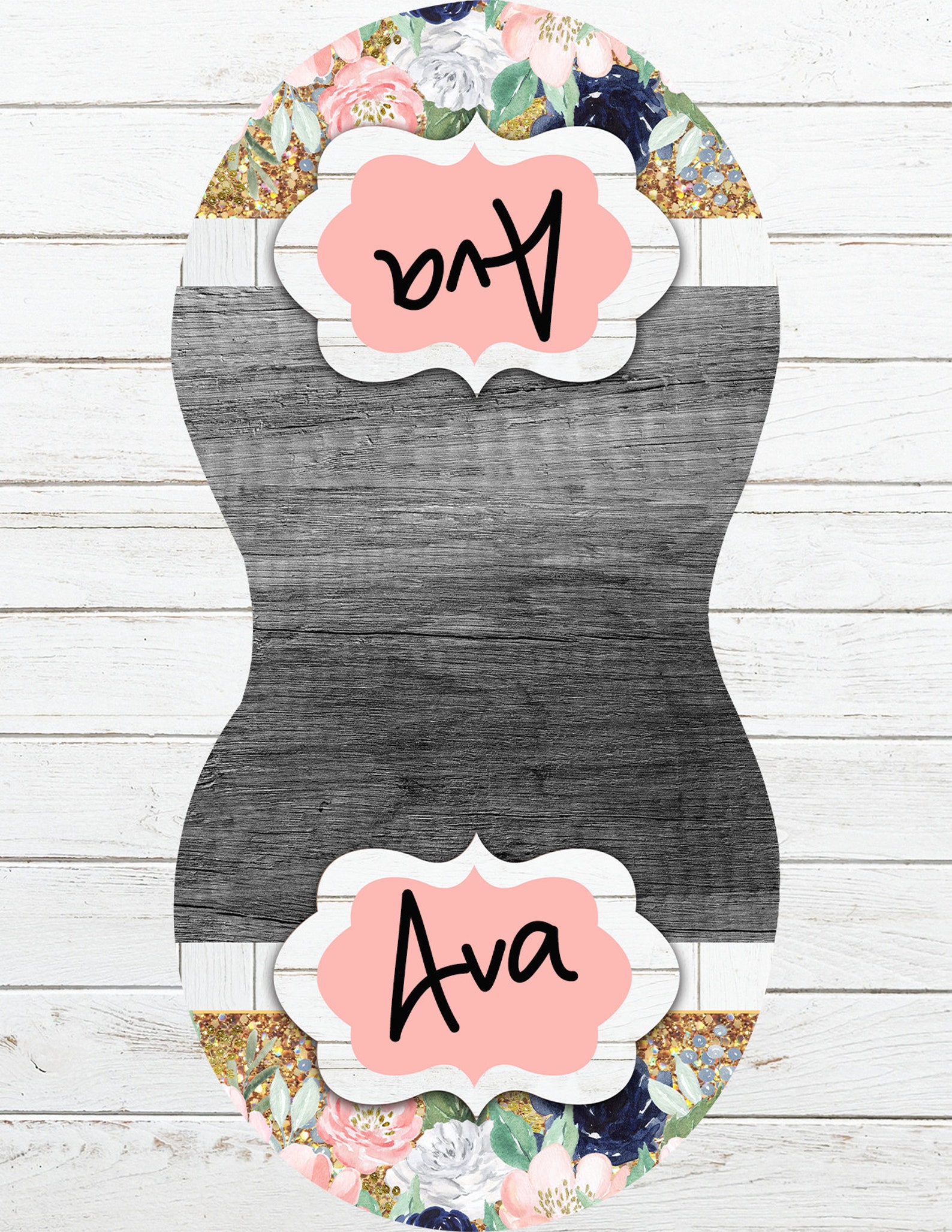 Sublimation Bib and Burp Cloth Baby Girl Design PNG Digital | Etsy