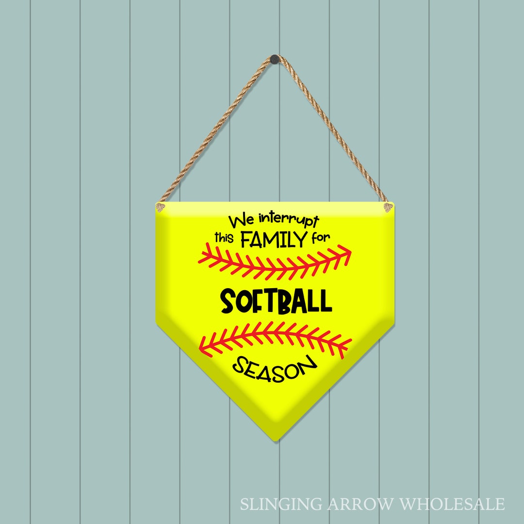Softball Home Plate Sublimation Design Softball Season for Slinging ...