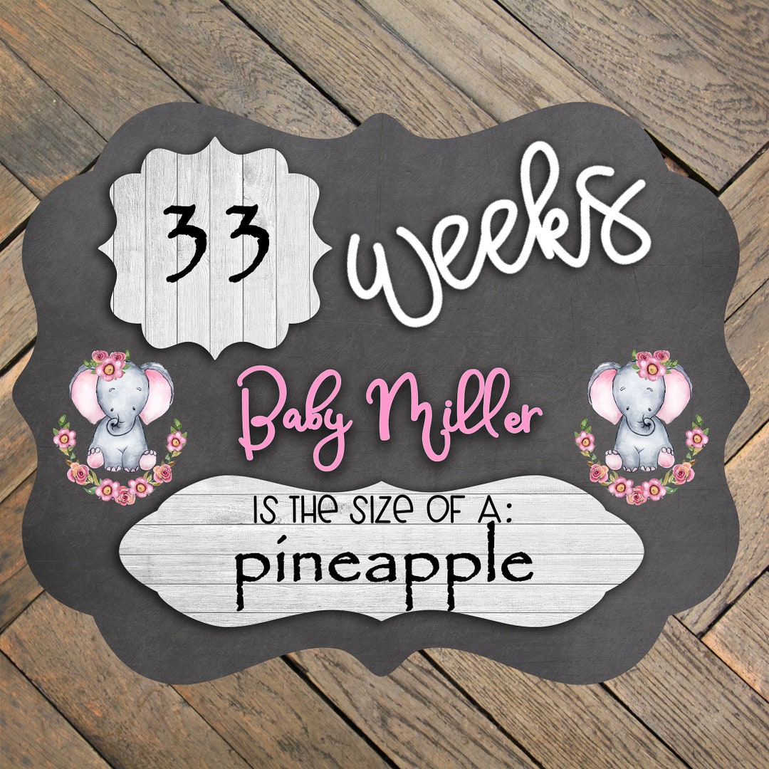 Maternity Weekly White Board Baby Bump Sublimation Design to Fit ...