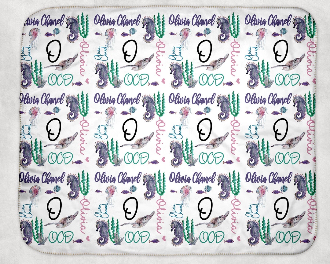 Baby Blanket Sublimation Template PNG and Photoshop Smart Objects With ...