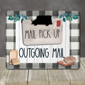 Outgoing Mail Sign - Etsy