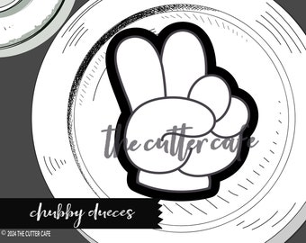 Peace Out Cookie Cutter - Etsy