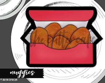 Chicken Nuggets 266-A041 Cookie Cutter Set - Etsy