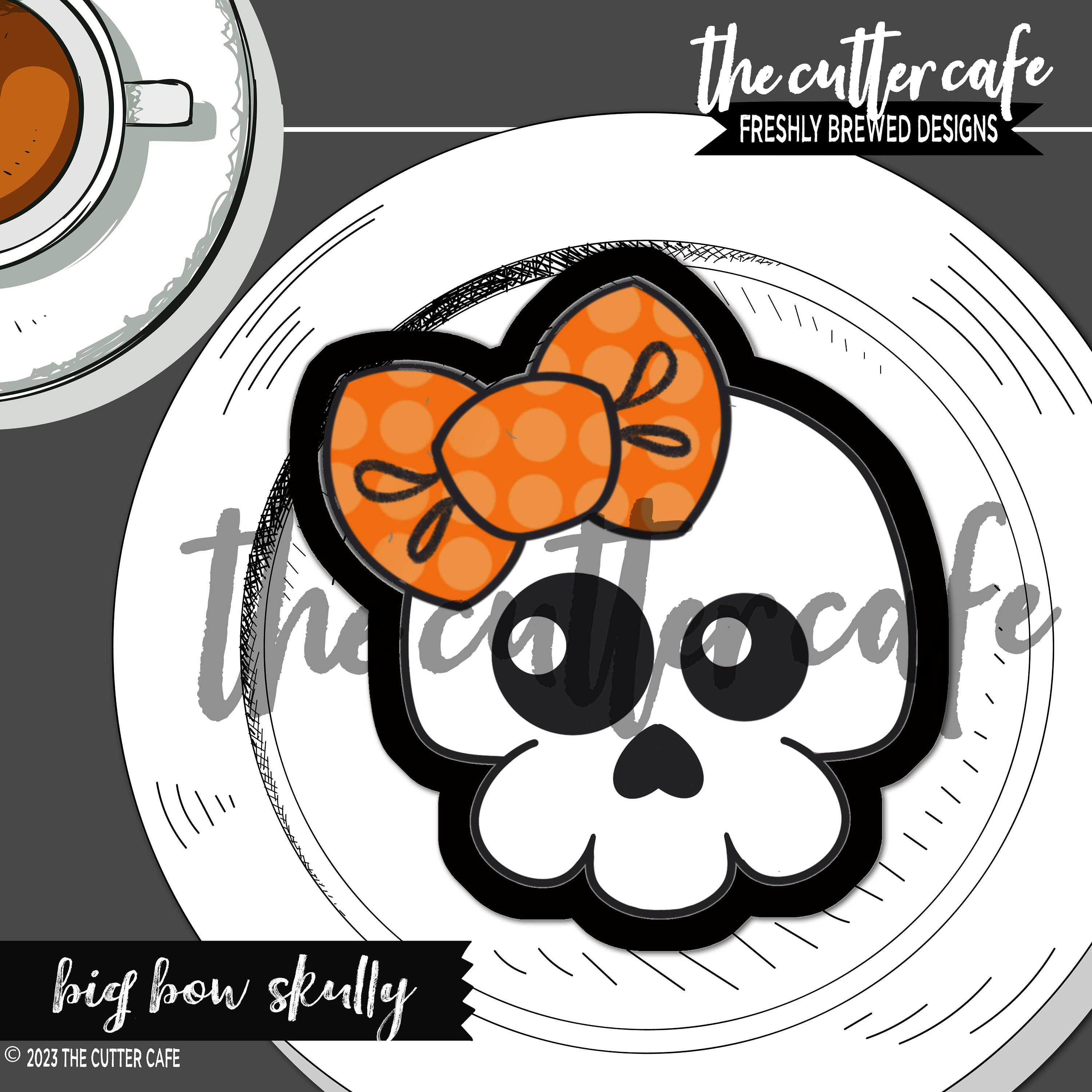 Hello Kitty Skull Bow